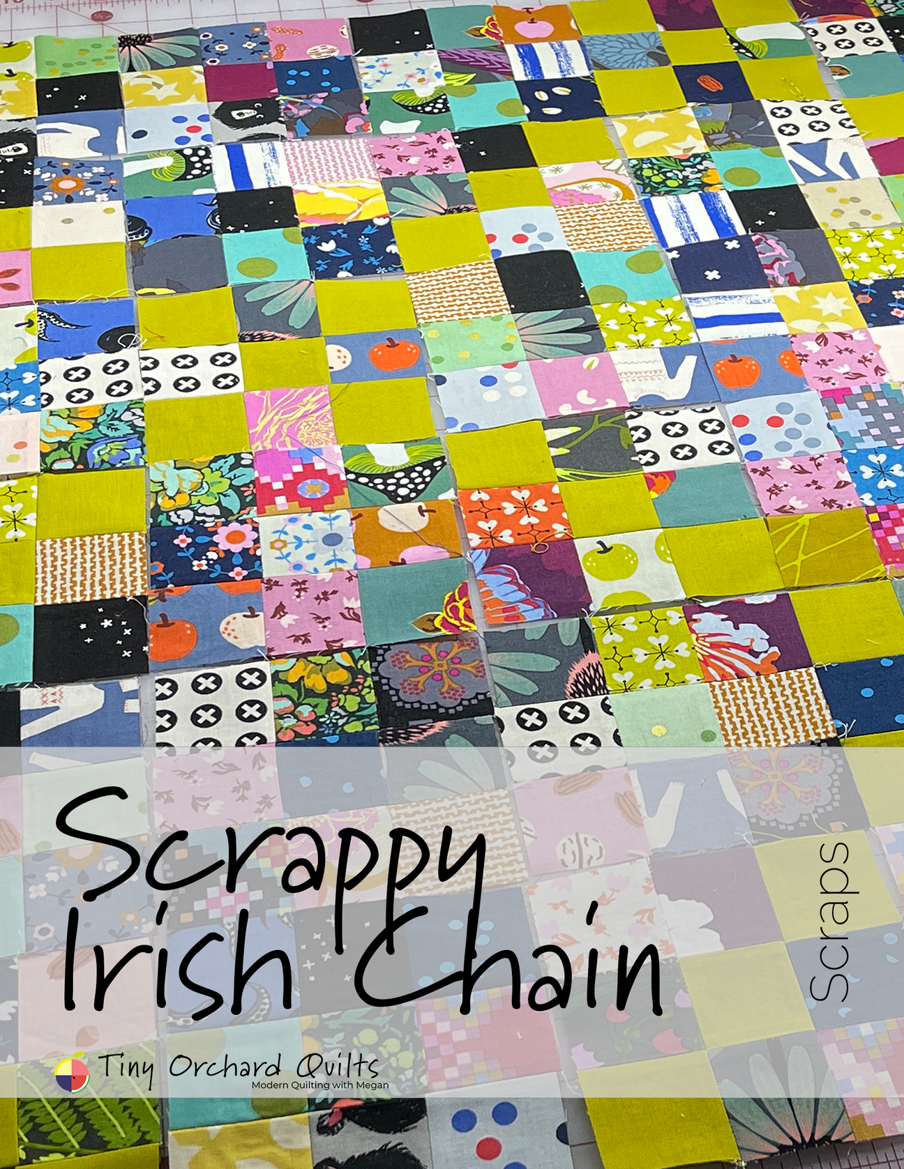 Scrappy Irish Chain Quilt – Tiny Orchard Quilts