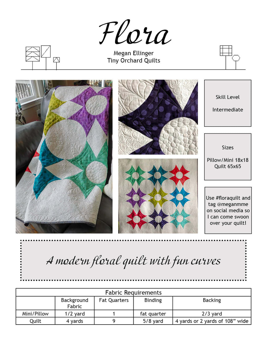 Flora Quilt – Tiny Orchard Quilts