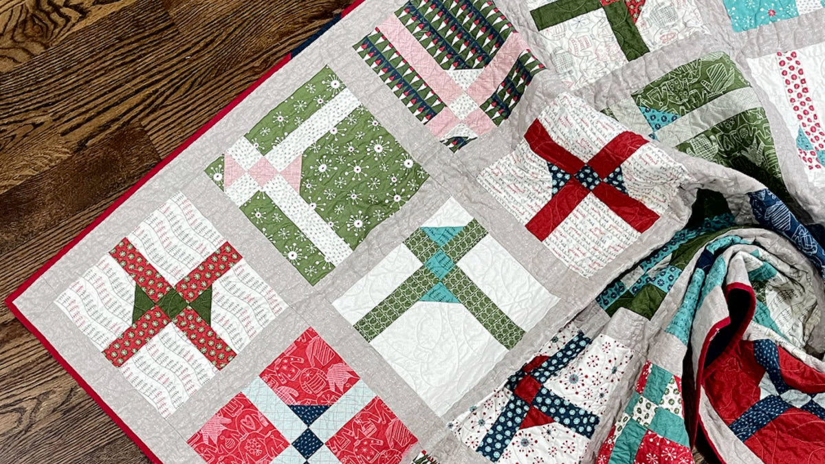 Gift Boxes Layer Cake Quilt – Tiny Orchard Quilts